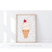 Ice Cream Printable Wall Art Kids Room Summer Printable - Etsy