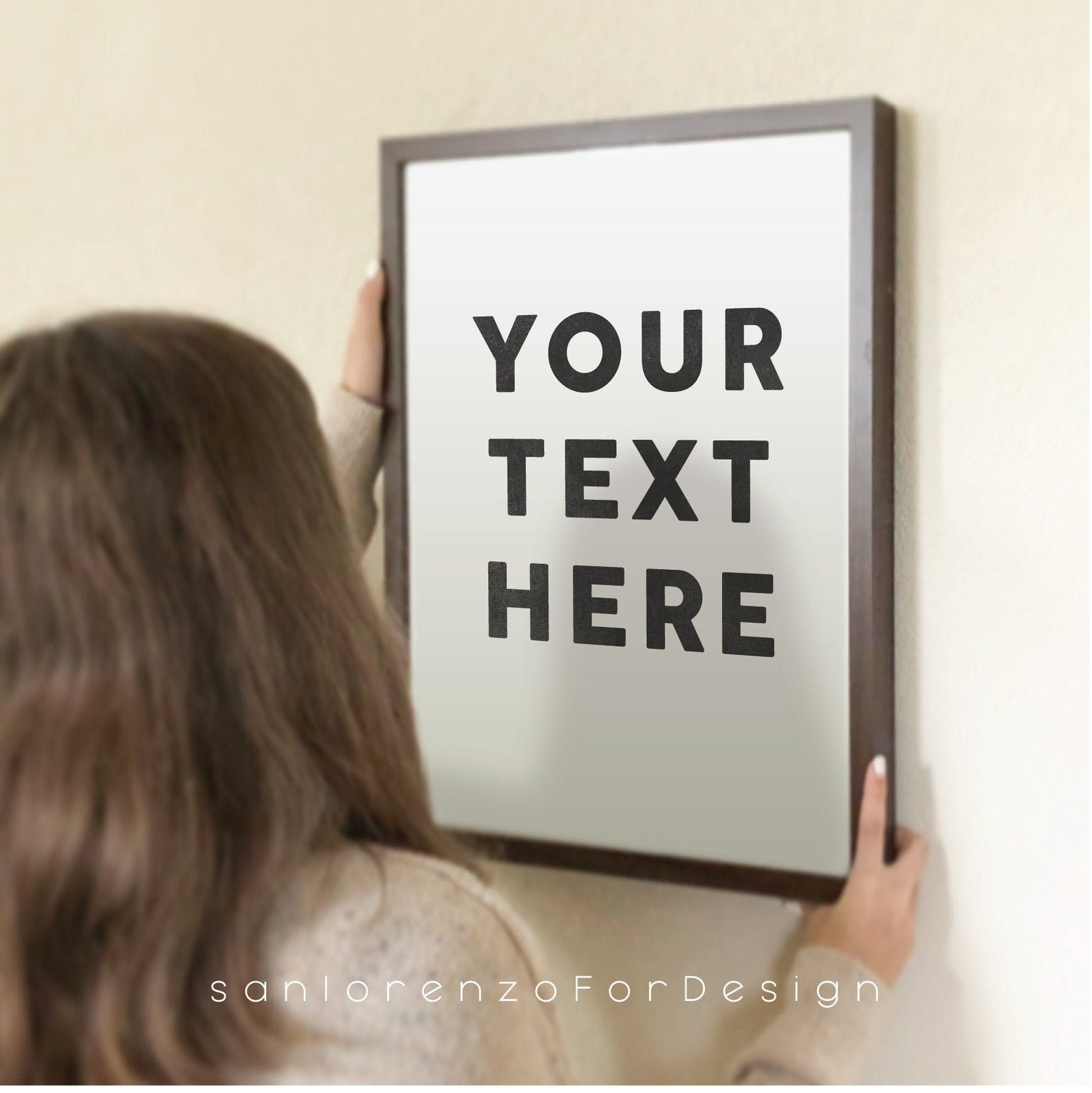 Your Text Here Custom Quote Print Custom Quote Printable Wall | Etsy