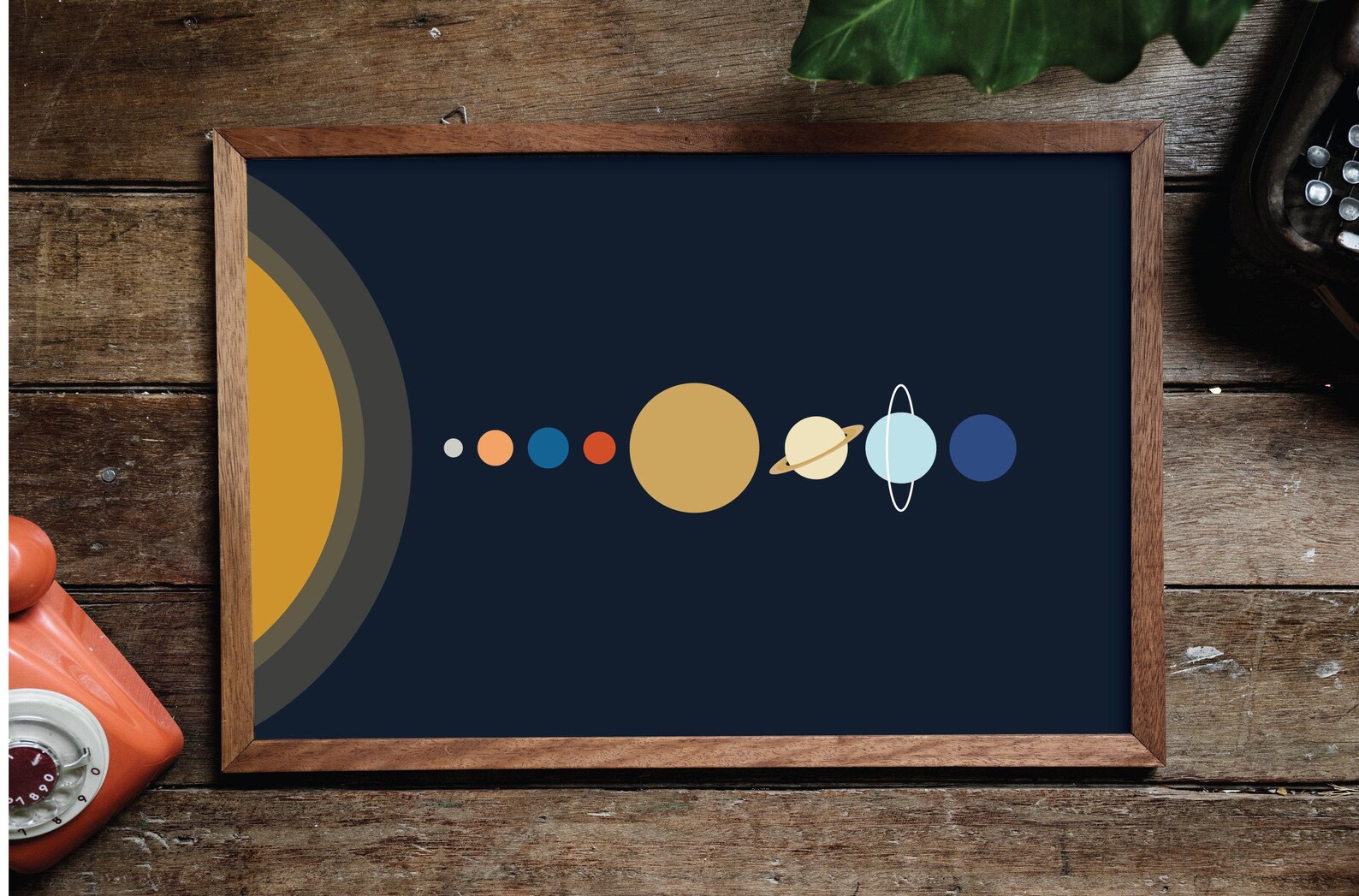 Solar System Printable Wall Art Digital Print Neutral Wall Art Outer ...