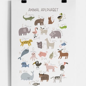Educational Printable for Kids Educational Posters Animal - Etsy