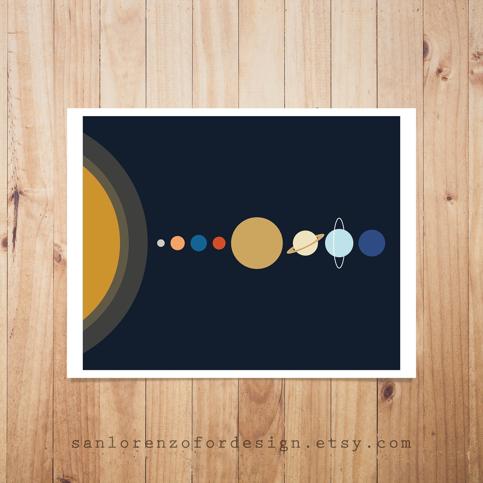 Solar System Printable Wall Art Digital Print Neutral Wall Art | Etsy