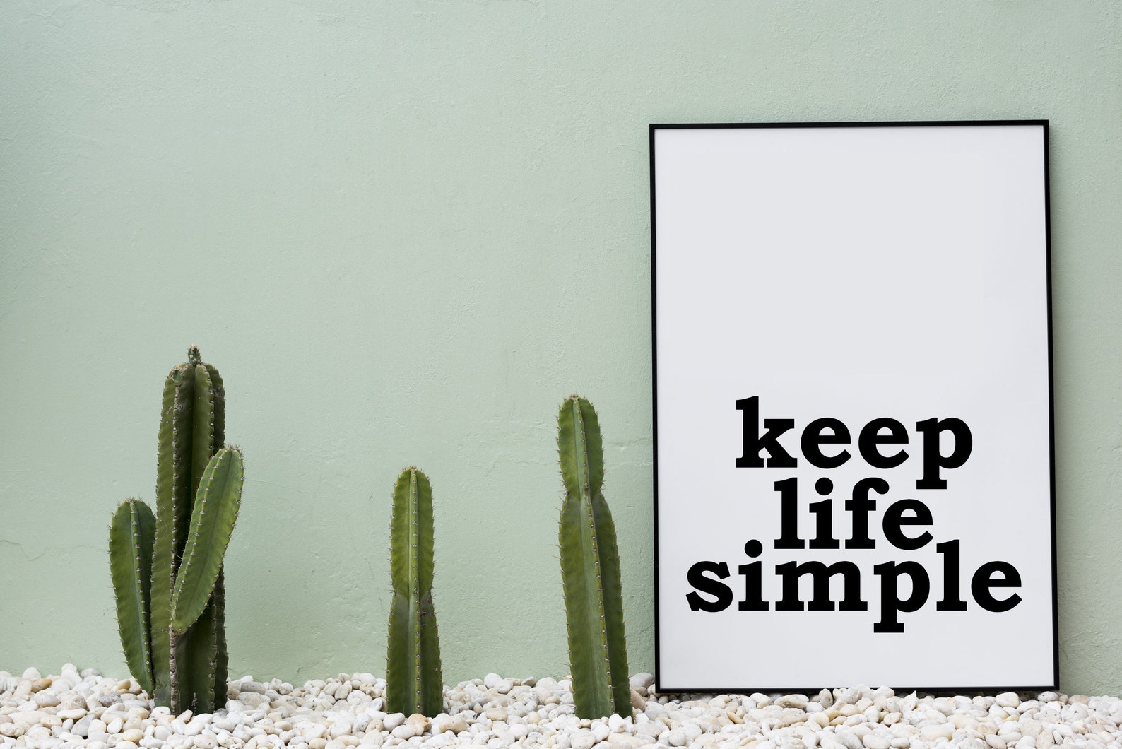 Keep Life Simple Printable Wall Art Room Art Print Home Decor | Etsy