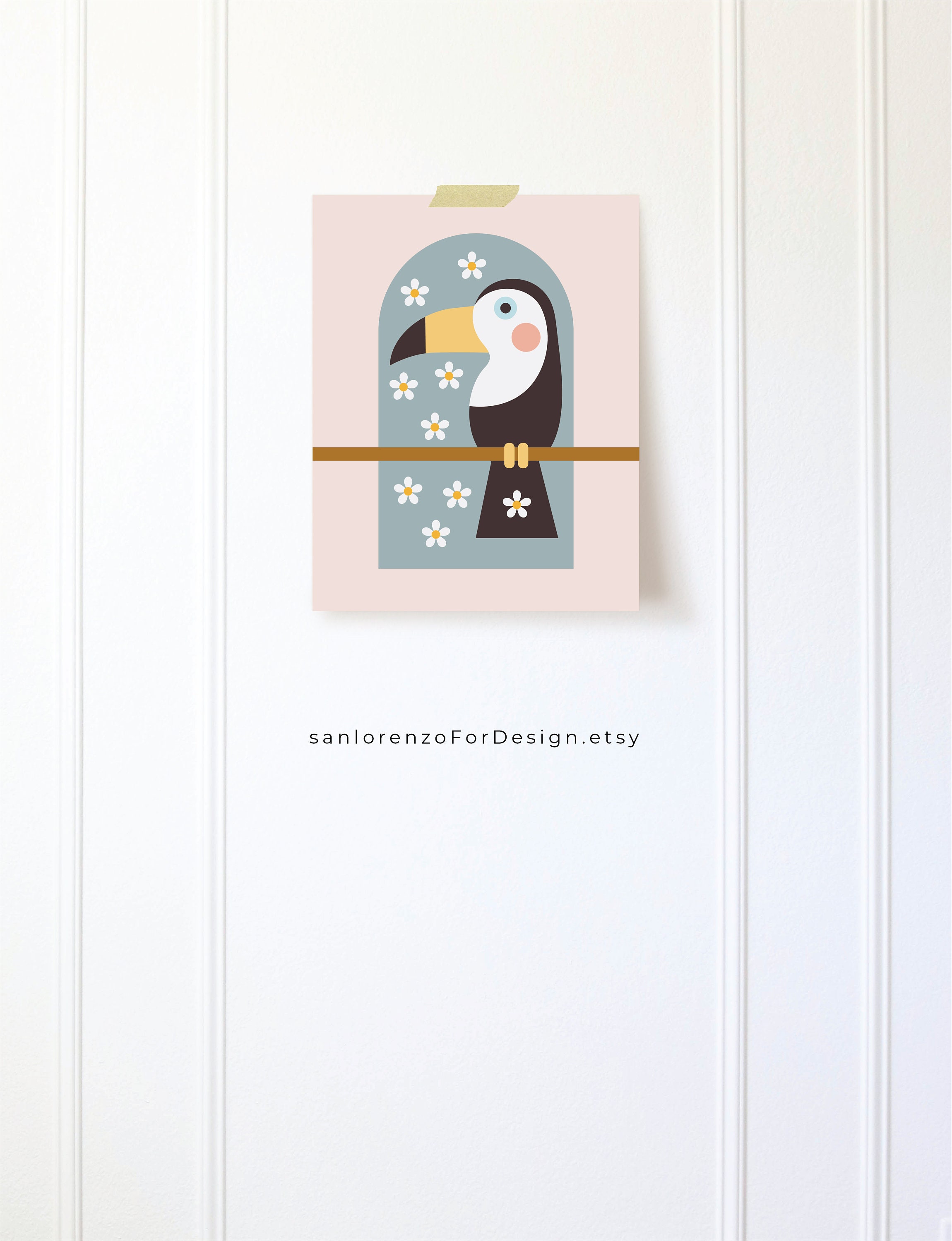 Toucan Nursery Printable Toucan Print Tropical Nursery Room | Etsy