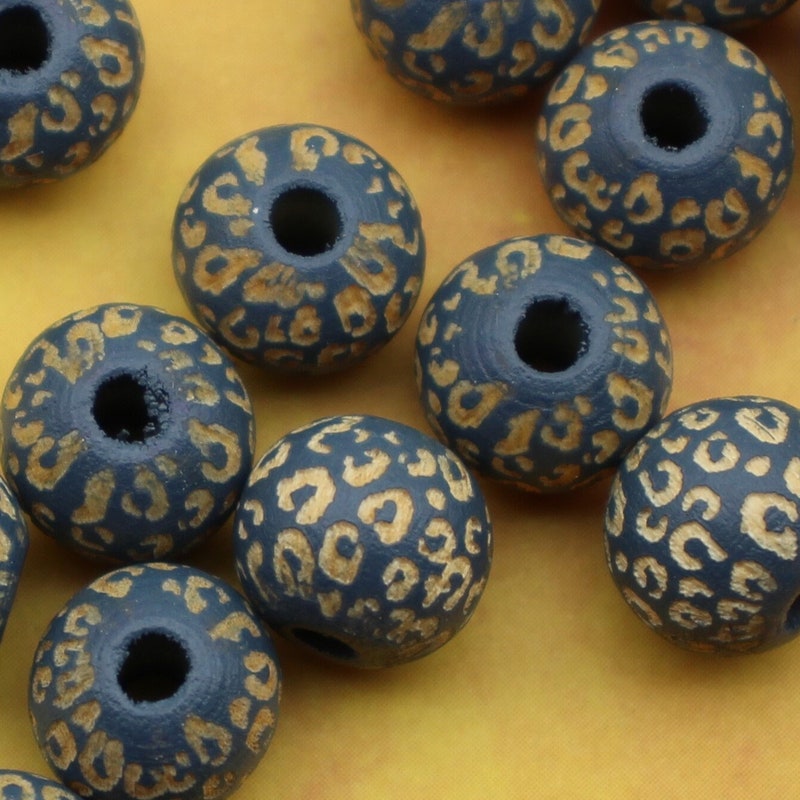 Leopard Print Beads - Etsy