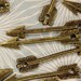 Arrow 29mm Antique Bronze Tone Double Sided Love Charms - 0962 - Etsy