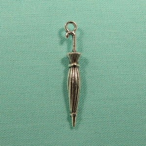 Umbrella 35mm Antique Silver Tone 3D Weather Charms - 0007 - Etsy