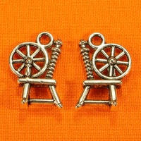 3D Spinning Wheel Charm - Etsy