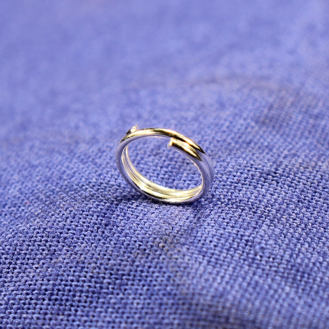 7mm Silver Plated Iron Based Alloy Split Jump Rings Findings - 0593 - Etsy