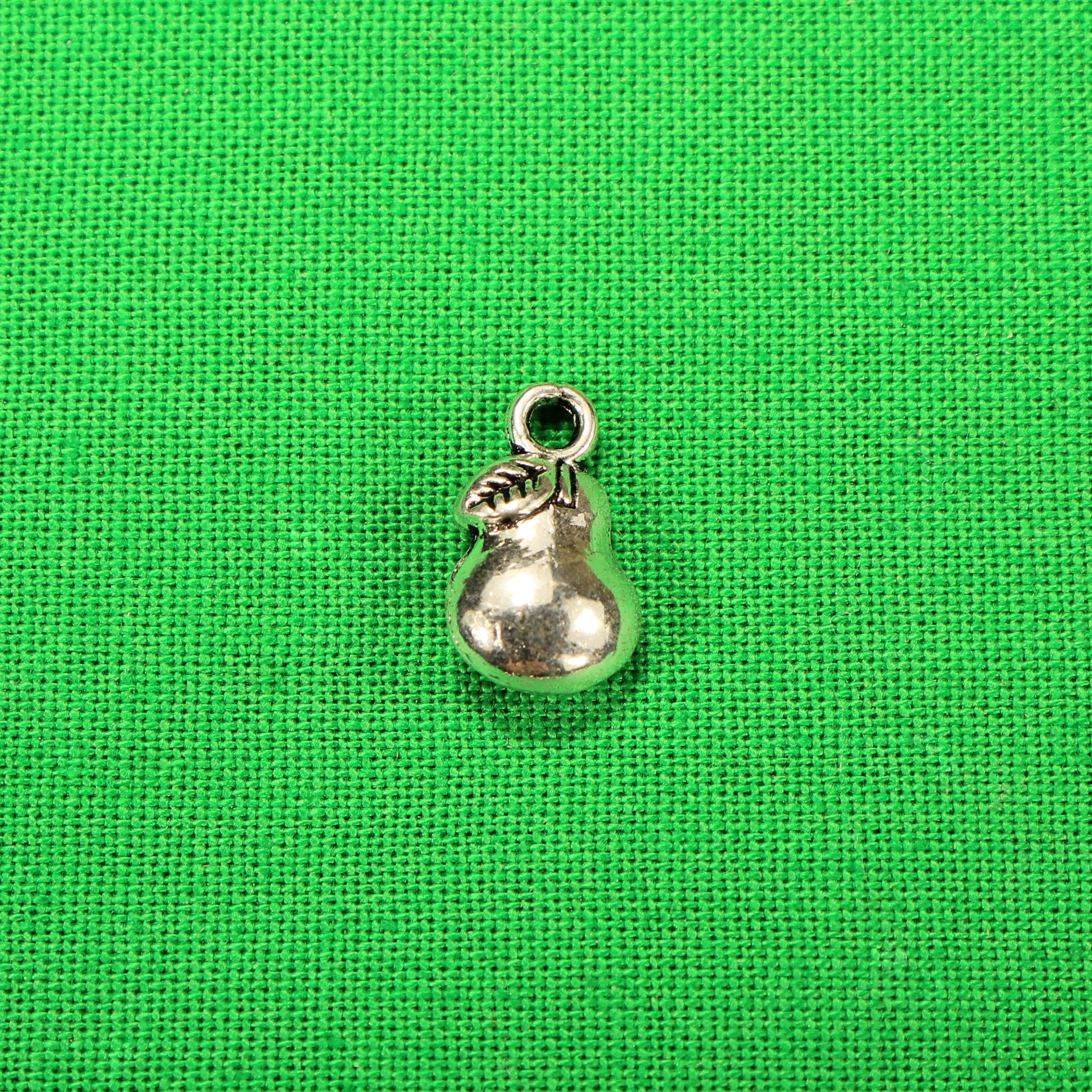 Pear 12mm Antique Silver Tone Double Sided Food Fruit Charms - 0792 - Etsy