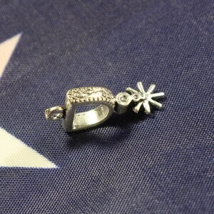 Boot Spurs 23mm Antique Silver Tone Ornate 3D Western Charms - 1069 - Etsy