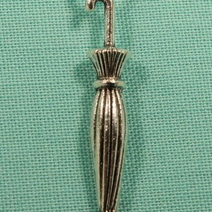 Umbrella 35mm Antique Silver Tone 3D Weather Charms - 0007 - Etsy