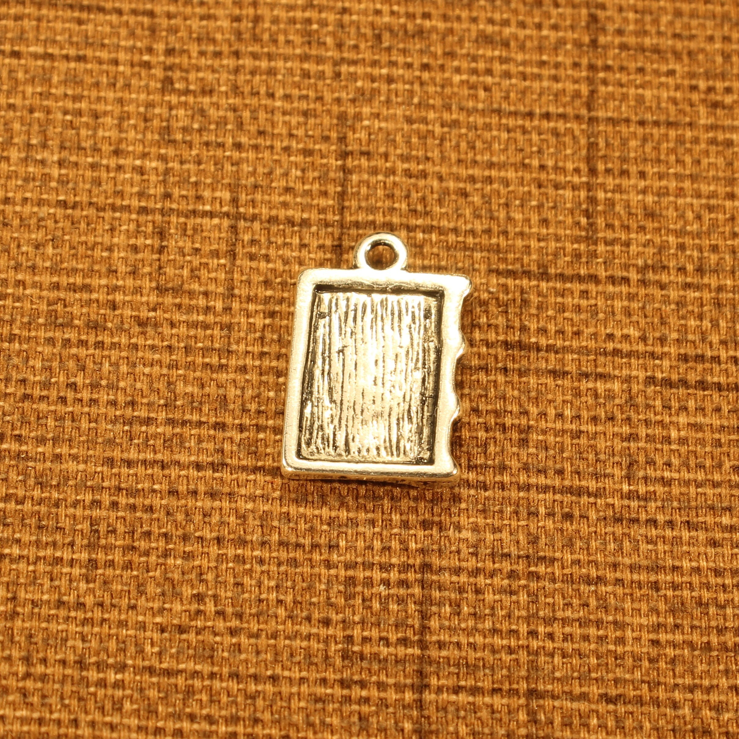 Story Book 17mm once Upon A Time Antique Silver | Etsy