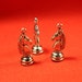 Knight Chess Piece 21mm Antique Silver Tone 3D Game Piece Charms - 0214 ...