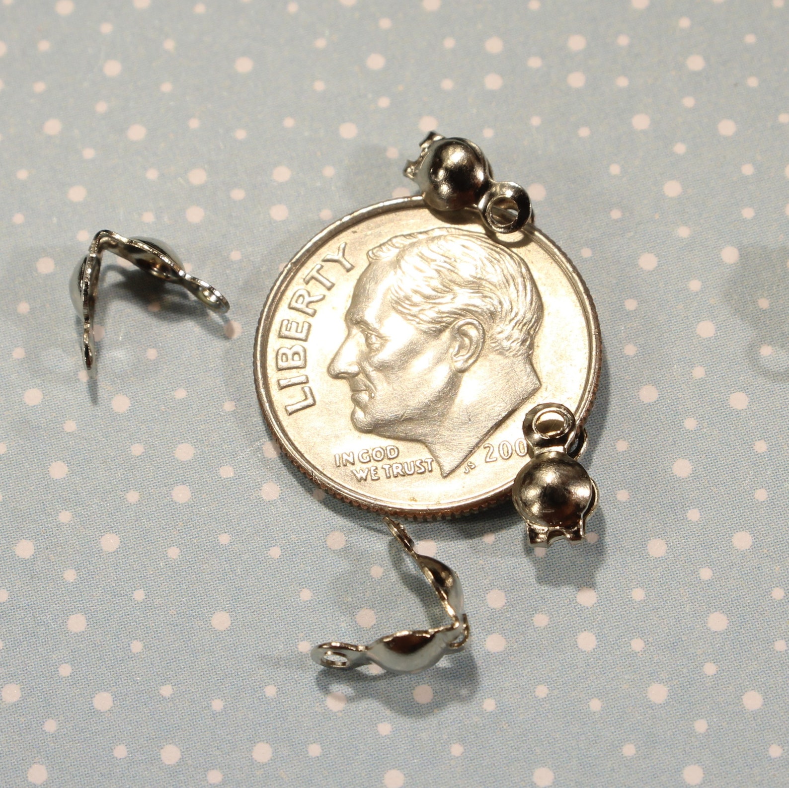 Knot Cover 8mm Antique Silver Tone Iron Based Clamshell Style - Etsy