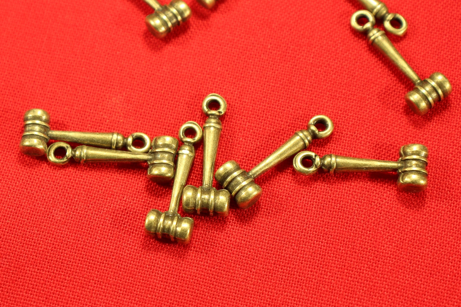 Gavel 18mm Antique Bronze Tone 3D Judicial and Leadership - Etsy