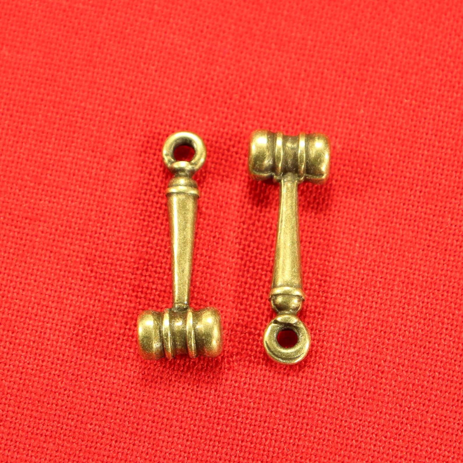 Gavel 18mm Antique Bronze Tone 3D Judicial and Leadership - Etsy