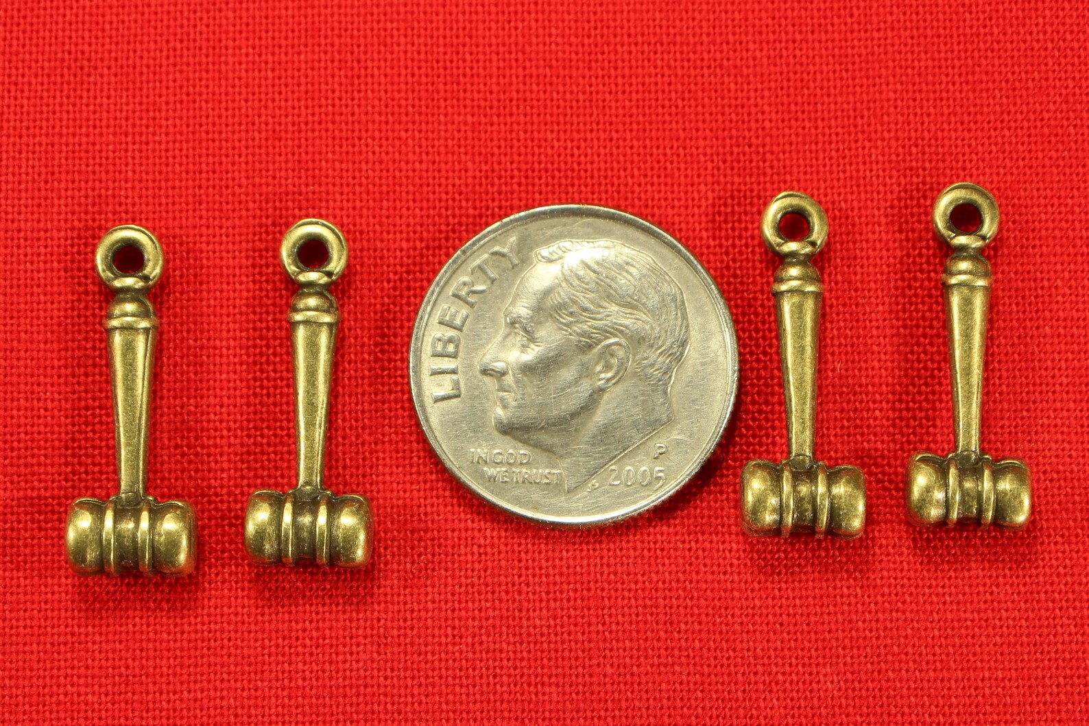 Gavel 18mm Antique Bronze Tone 3D Judicial and Leadership - Etsy