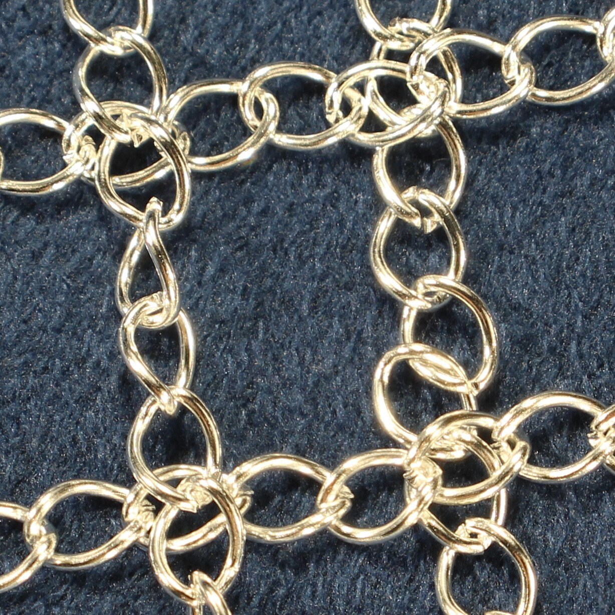 Extender Chain 55mm With Teardrop Accent Iron Based Silver - Etsy