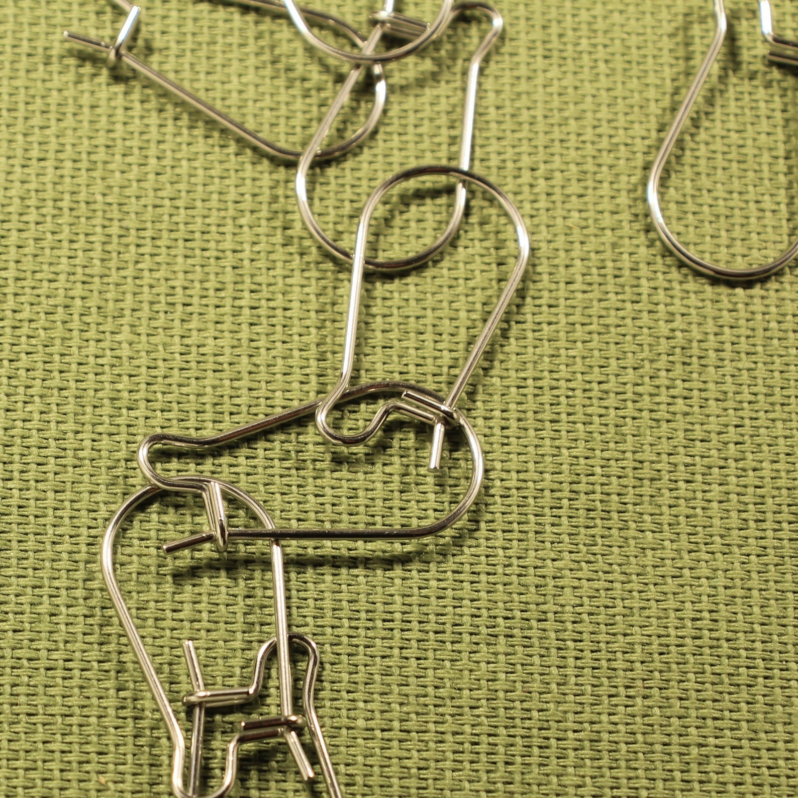 Kidney Ear Wire Hooks 20mm Silver Tone 304 Stainless Steel 21 Gauge ...