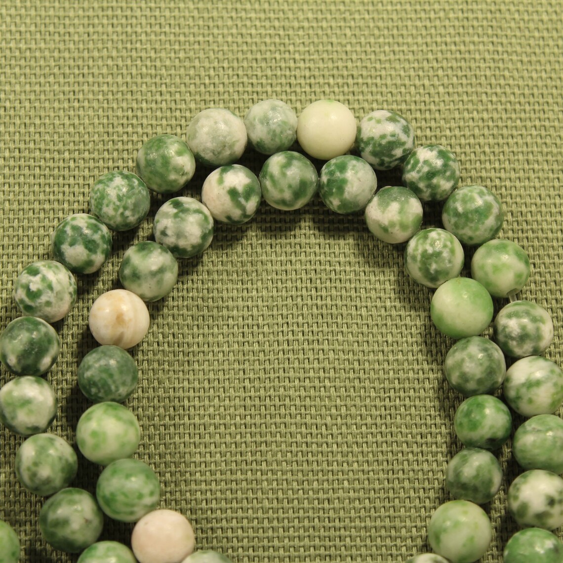 6mm Tree Agate Polished Natural Gemstone Jewelry Making | Etsy