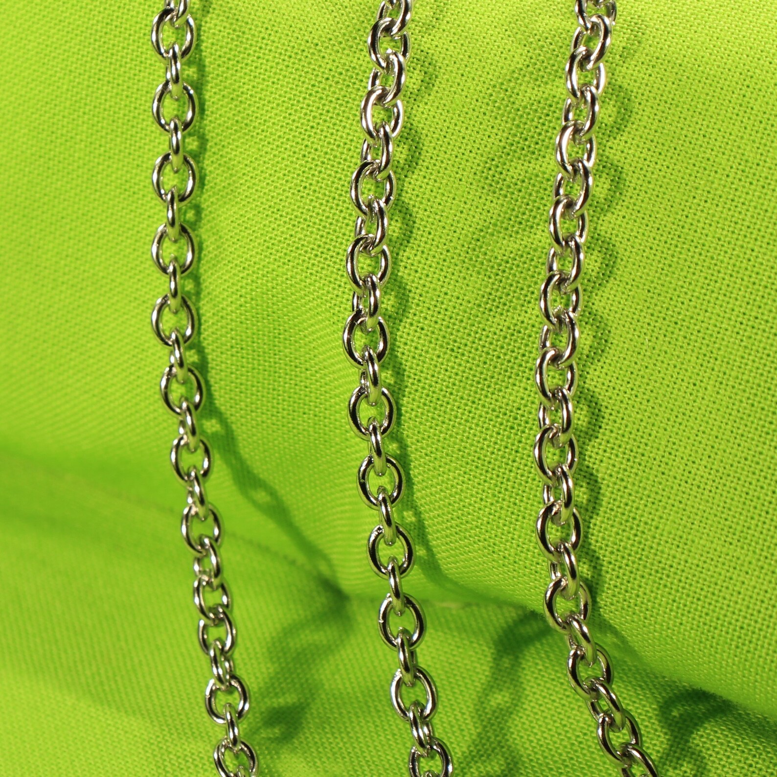 Stainless Steel Open Link Cable Chain 5mm X 4mm 'sold by | Etsy