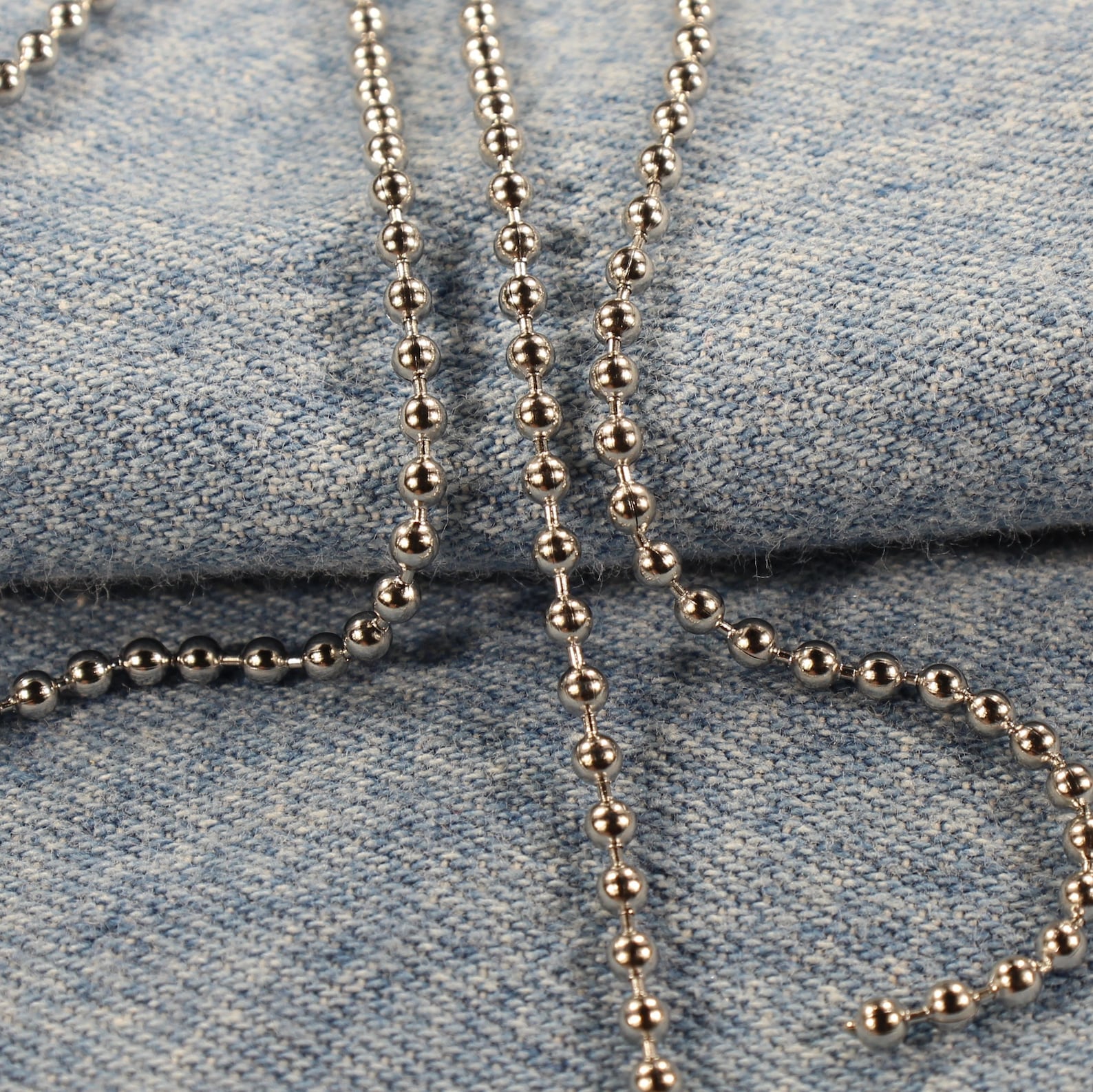 2mm Stainless Steel Ball Chain 'sold by the Foot' - Etsy