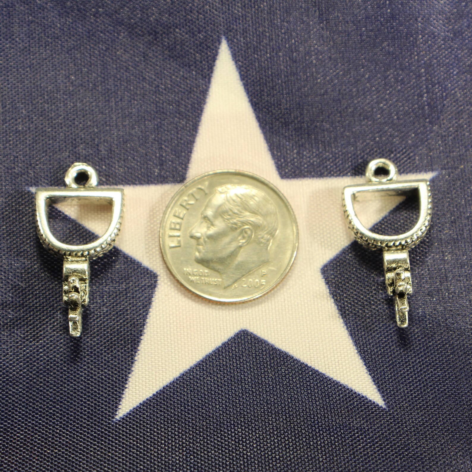 Boot Spurs 23mm Antique Silver Tone Ornate 3D Western Charms - 1069 - Etsy