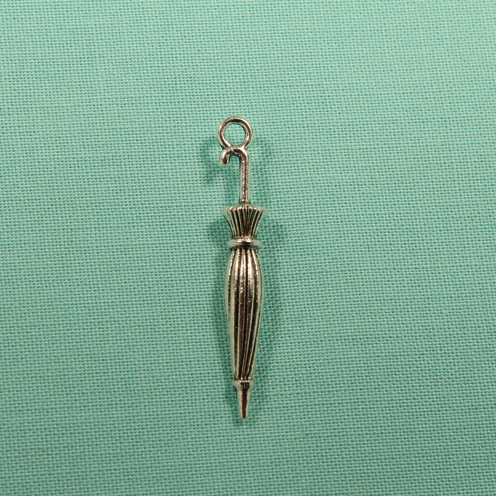 Umbrella 35mm Antique Silver Tone 3D Weather Charms - 0007 - Etsy
