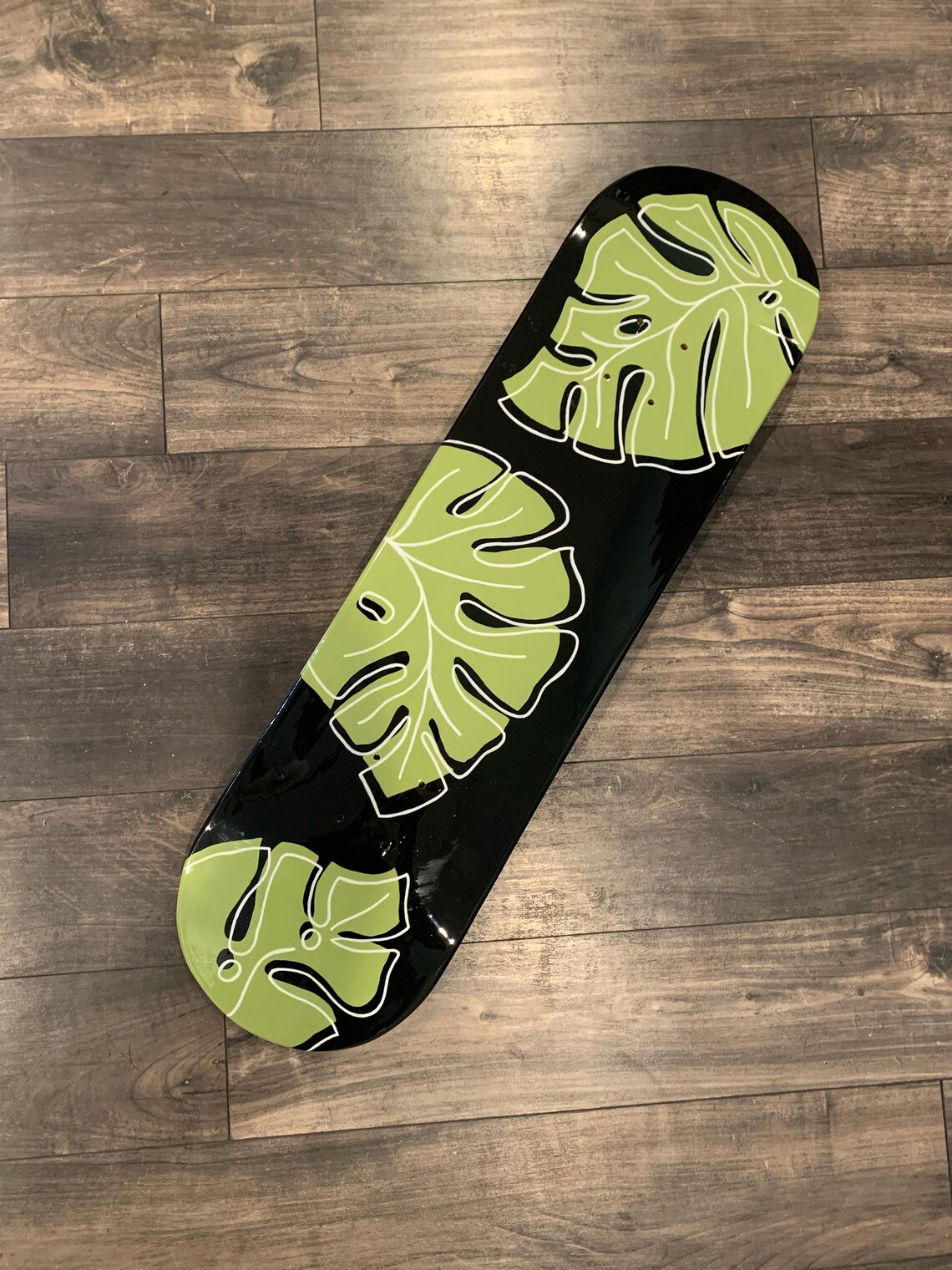 Monstera Custom Resin Skateboard Deck Decor - Etsy