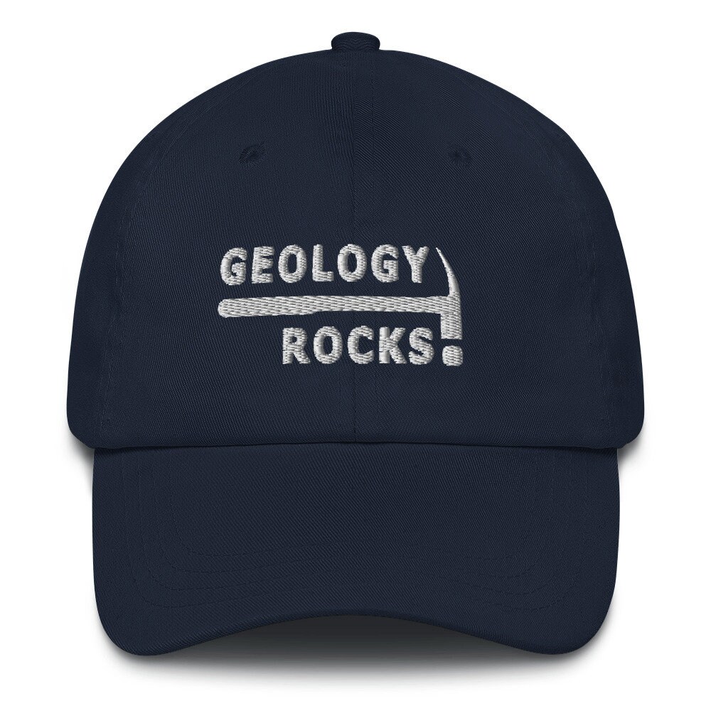 Geology Rocks! Classic Dad Hat, Rock Hounding Cap, Lapidary Agate ...