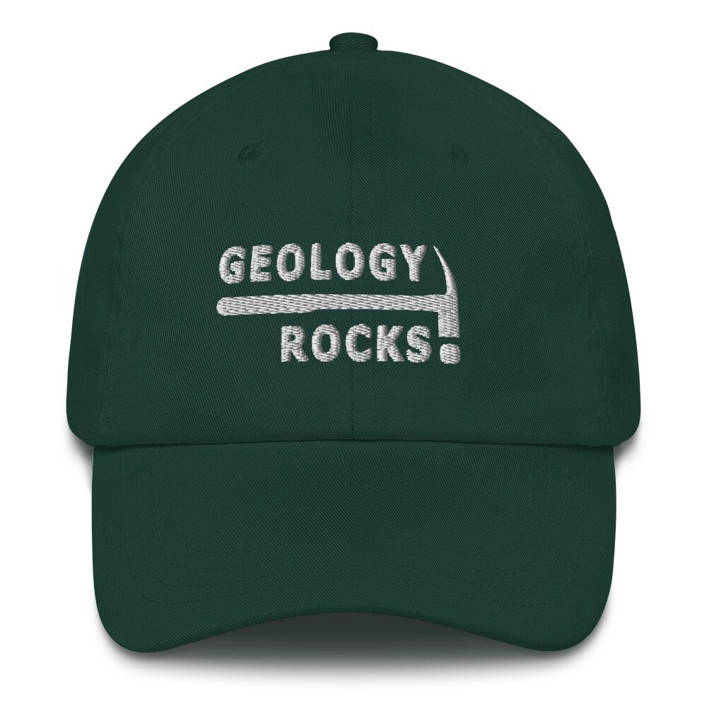 Geology Rocks! Classic Dad Hat, Rock Hounding Cap, Lapidary Agate ...