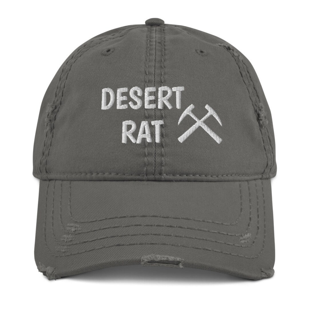 Distressed Dad Hat, Desert Rat, Rock Hounding Cap, Lapidary Agate ...