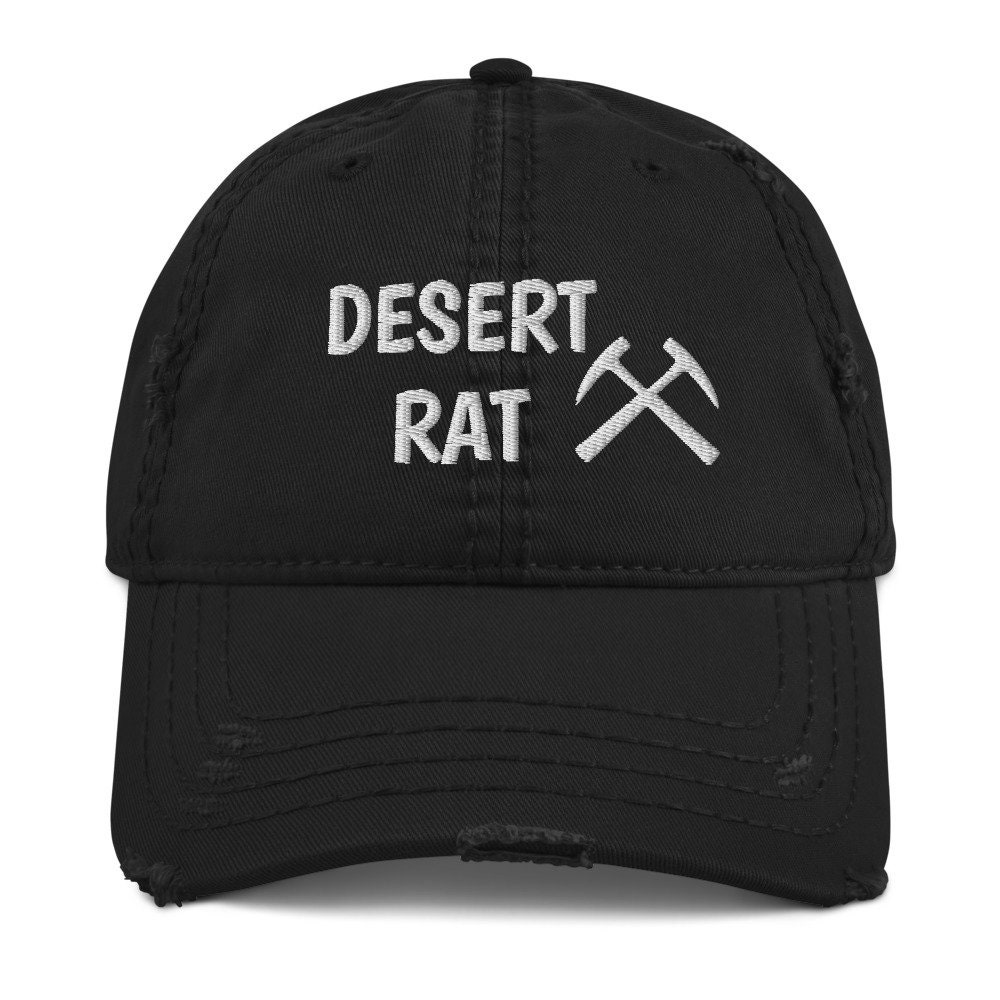 Distressed Dad Hat, Desert Rat, Rock Hounding Cap, Lapidary Agate ...