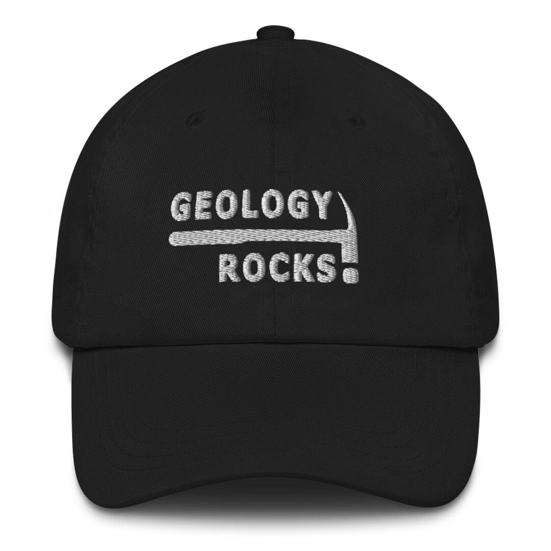 Geology Rocks! Classic Dad Hat, Rock Hounding Cap, Lapidary Agate ...