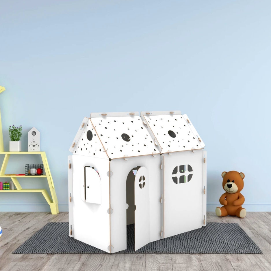 Cardboard Cubby House - Etsy Australia