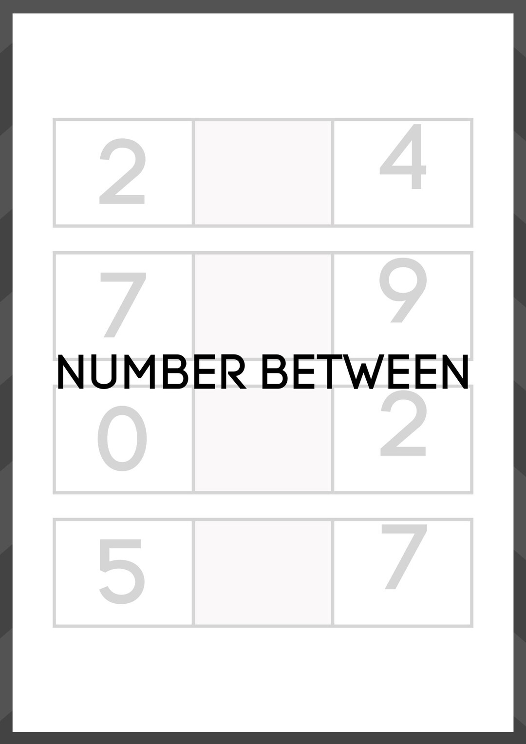 Number Between Activity Worksheet for Kids Numbers Counting Counting ...