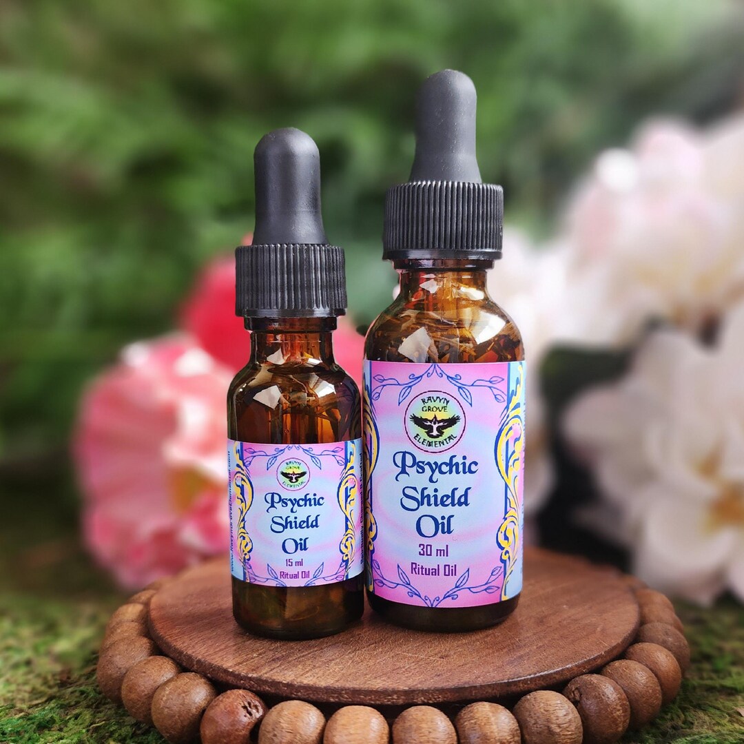 Psychic Attack Shield Defense Oil - Handcrafted Conjure Hoodoo ...