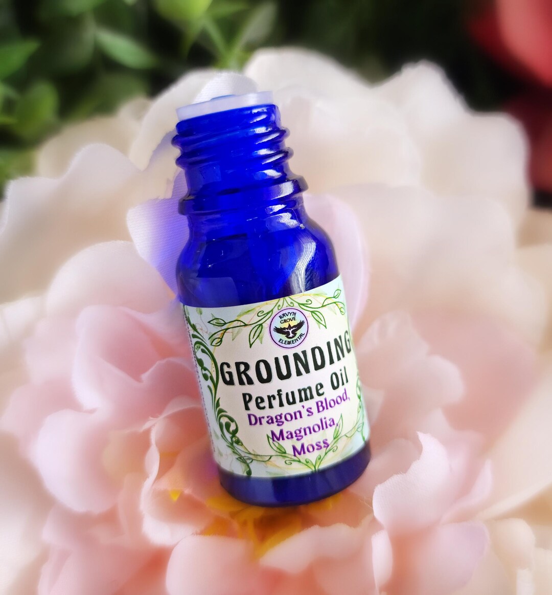 GROUNDING Intention Perfume Oil Spiritually Charged for Grounding ...