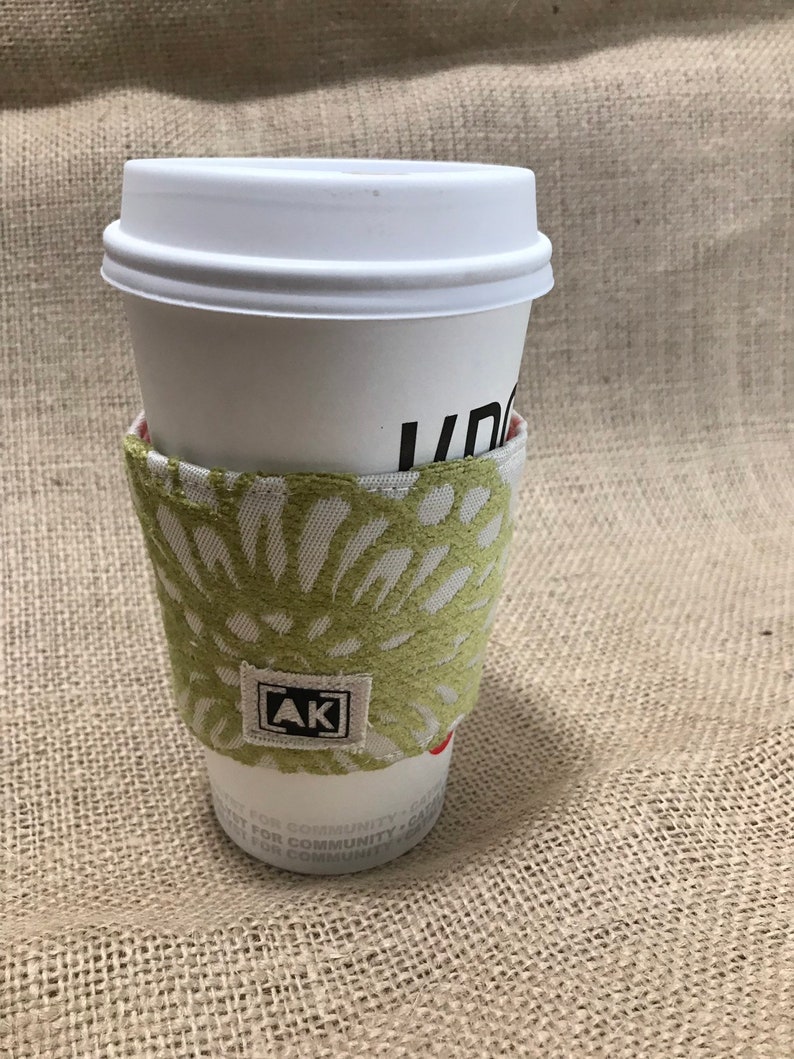 Hot Coffee Cup Cozy Sewing PATTERN ONLY Starbucks Reusable Coffee Cup ...