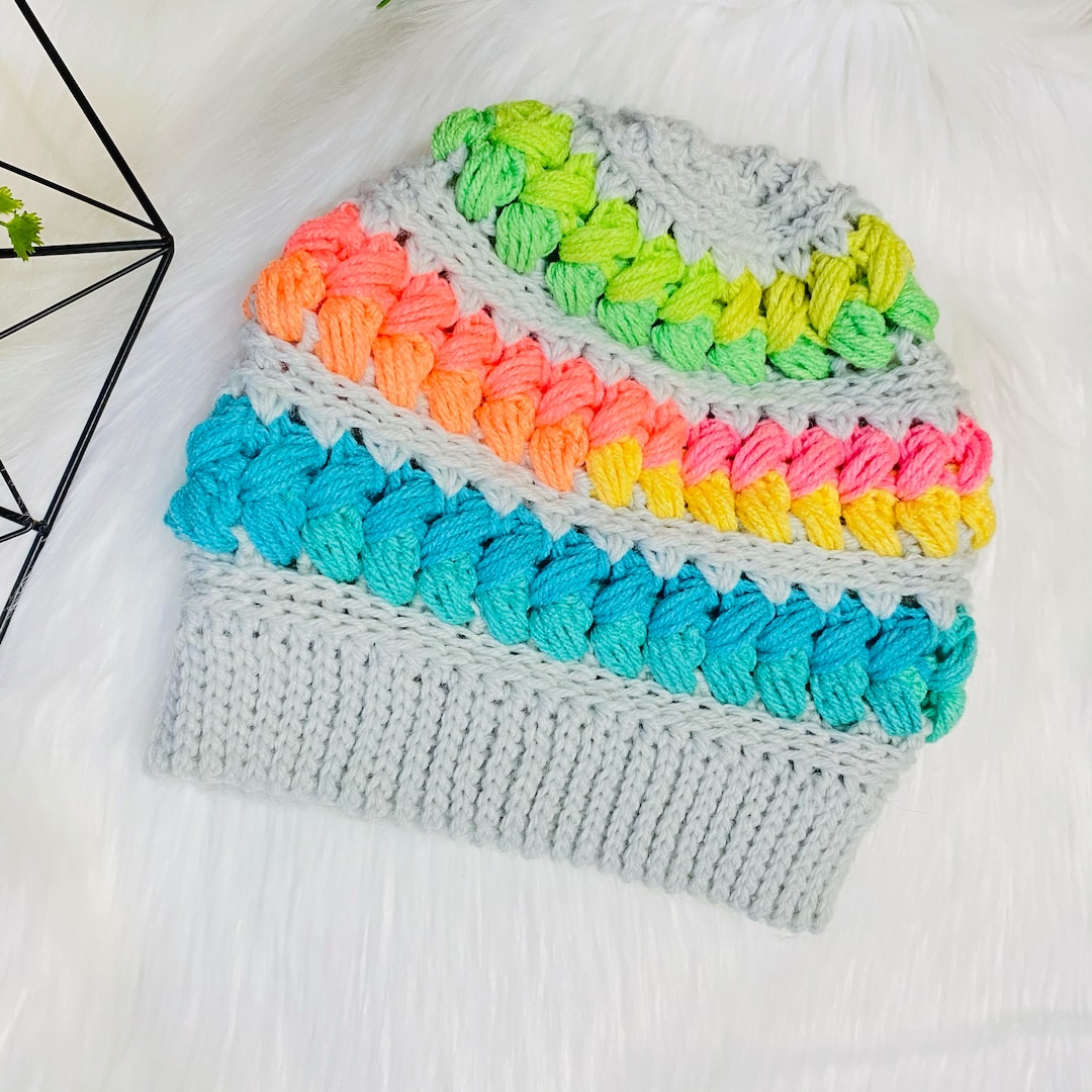 Braid Crochet Hat Pattern - Etsy