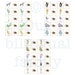 English Swedish Bilingual Animal Memory Game Animals - Etsy