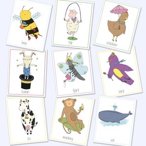 English Swedish Bilingual Animal Flash Cards Printable Games - Etsy ...