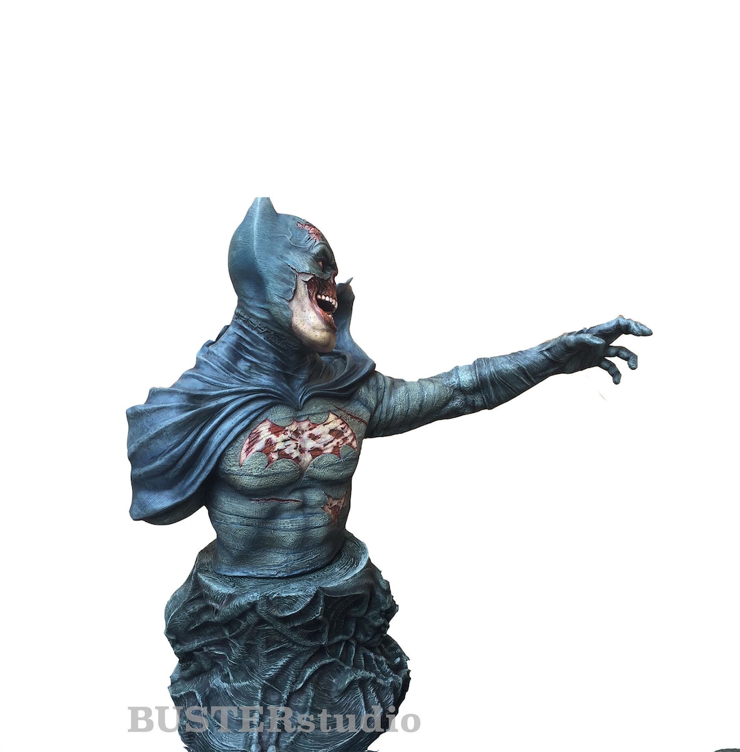 1. Batman Zombie Models Handmade Art Sculpture Statue Home Decor ...