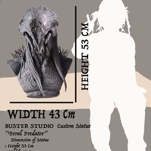 Feral Predator Bust Traditional Sculpture - Etsy