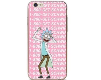 Rick and morty phone case | Etsy