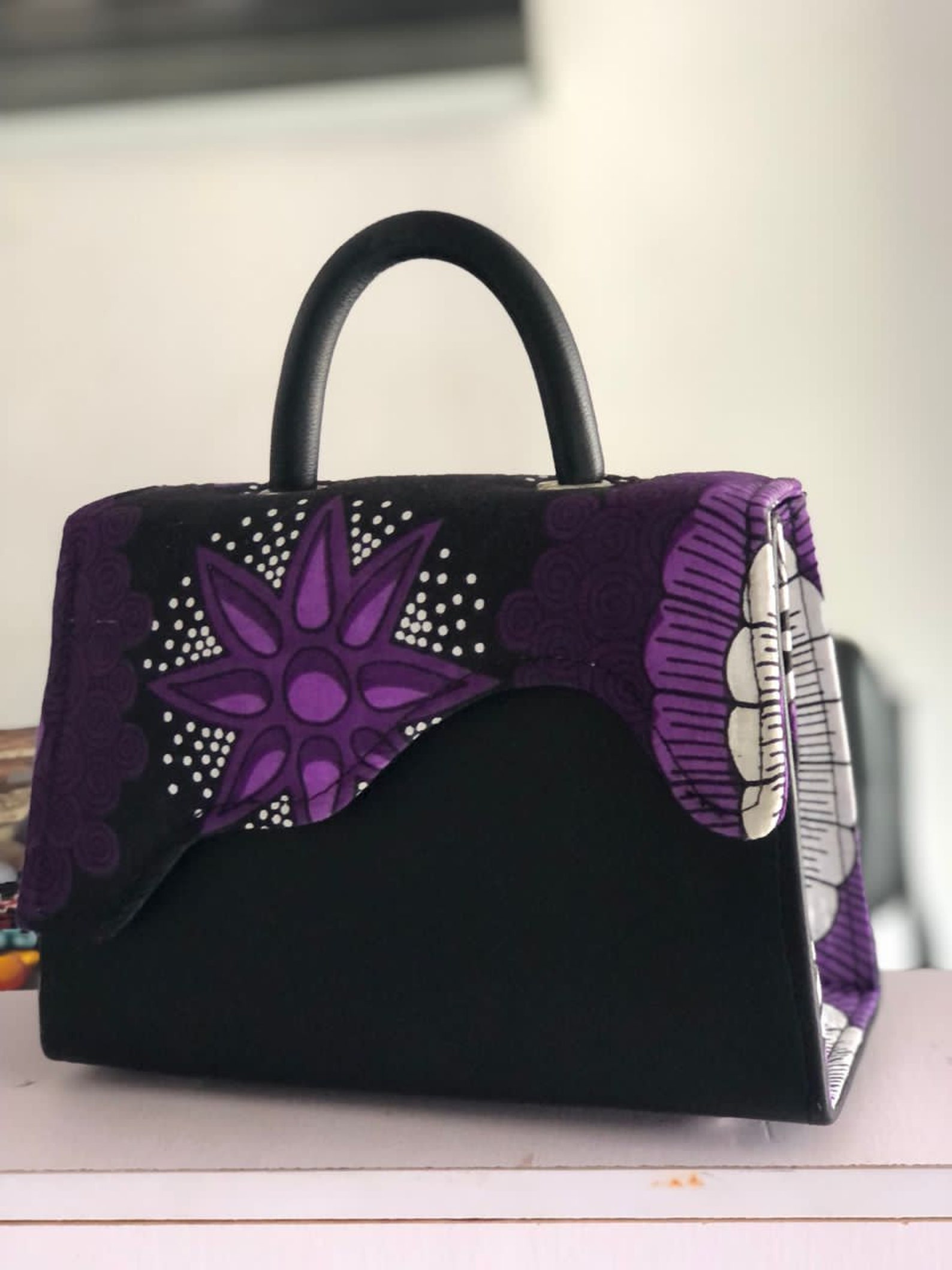 African Fabric Purse/african Design Handbags - Etsy