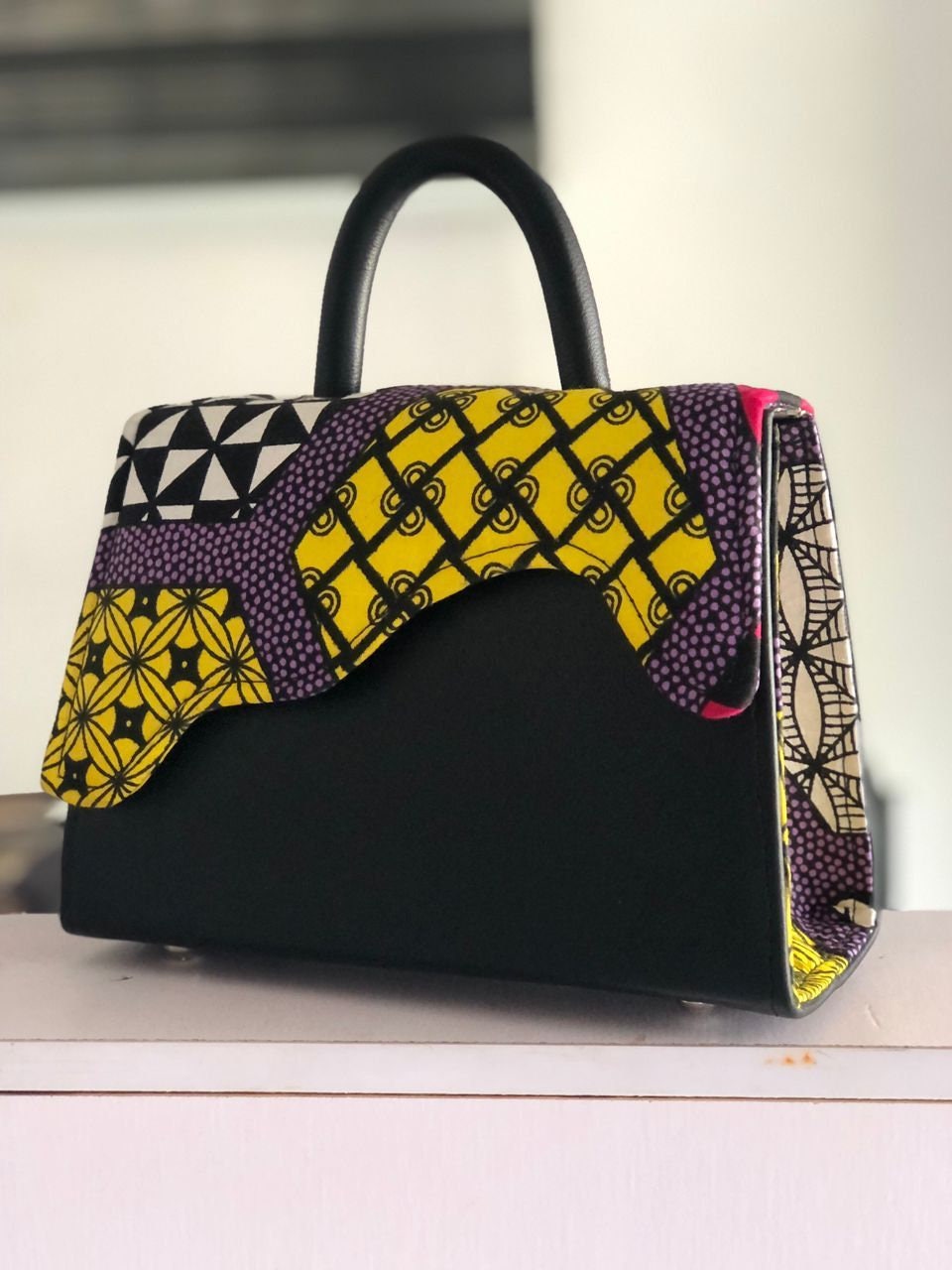 African Fabric Purse/african Design Handbags - Etsy