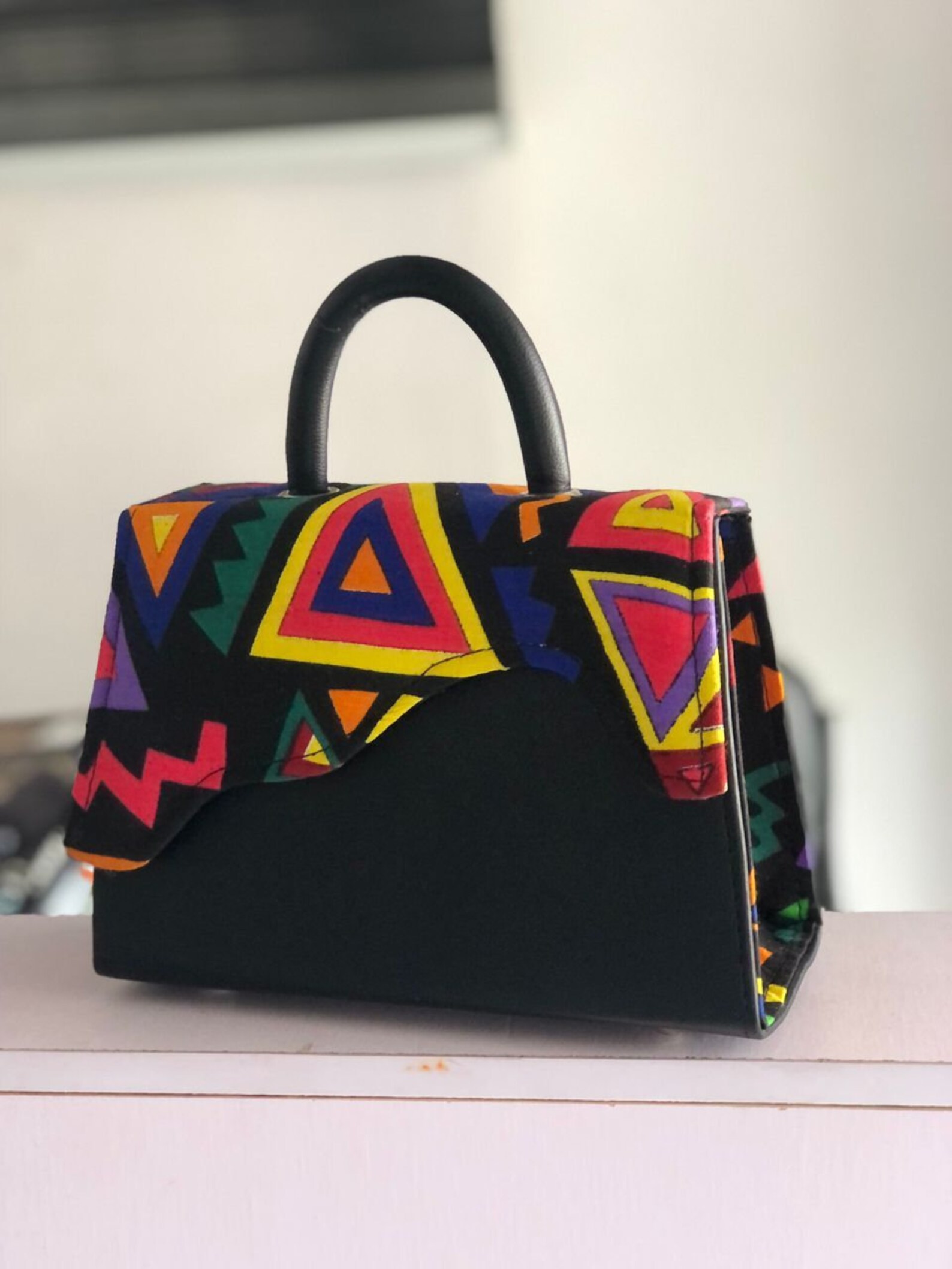 African Fabric Purse/african Design Handbags - Etsy