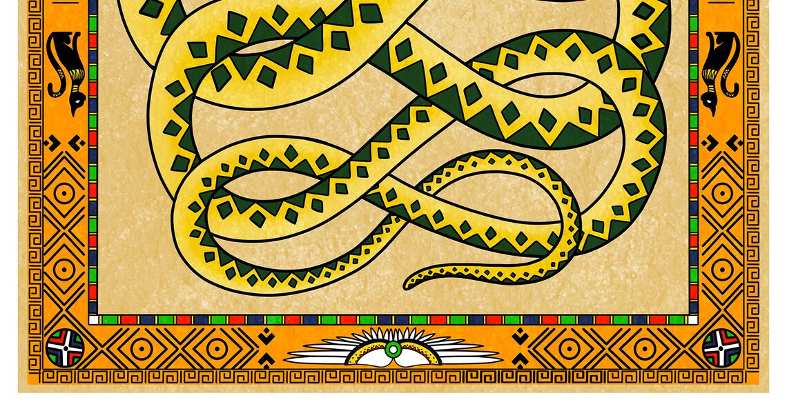 Set Seth vs Apophis Apep Ägyptische Mythologie | Etsy