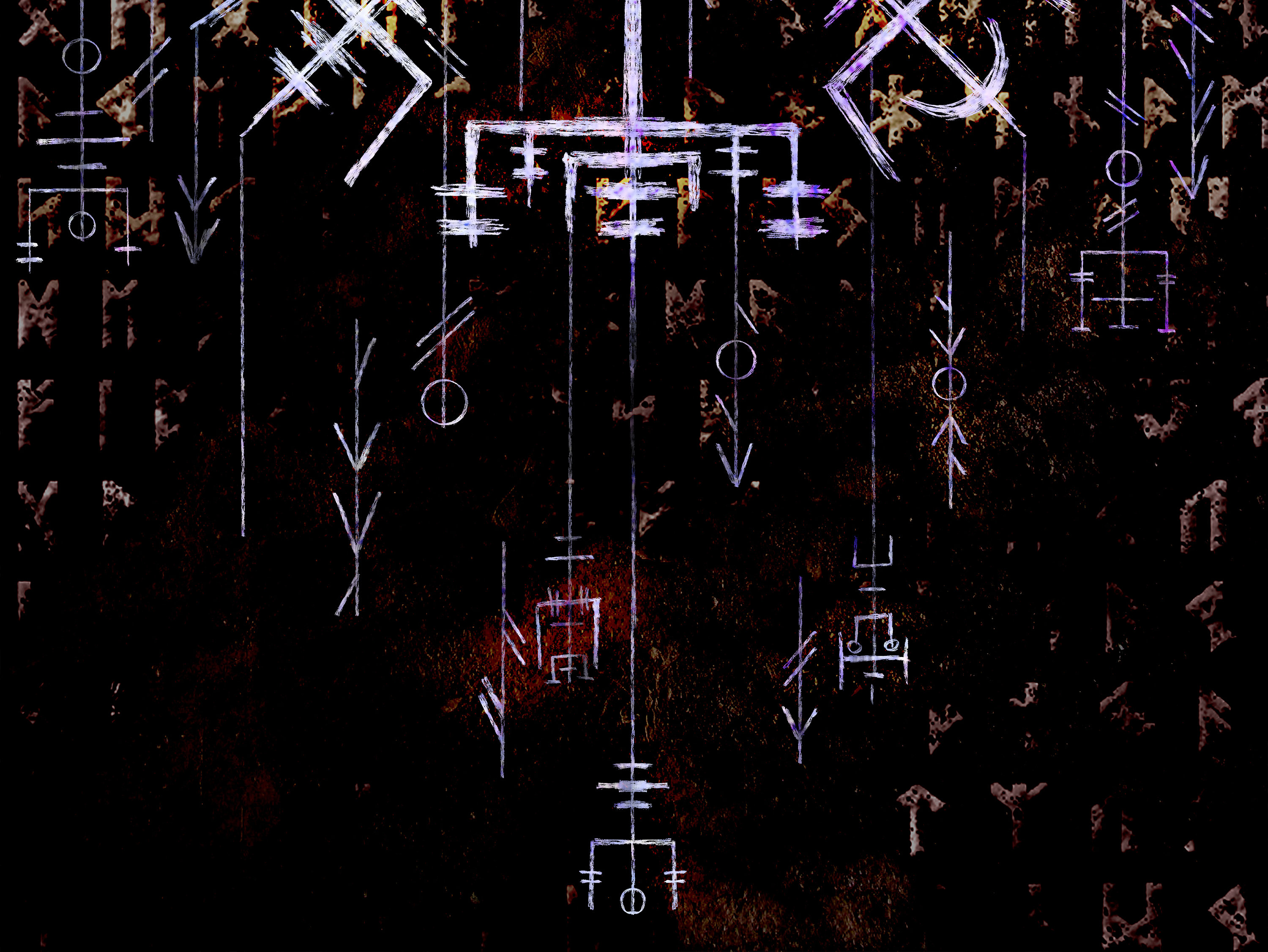 The Viking Compass Vegvisir Norse Mythology - Etsy